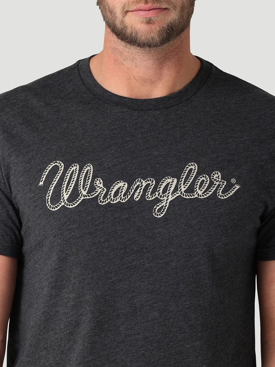 Wrangler Mens Rope Logo S/S Tee – Limestone Clothing