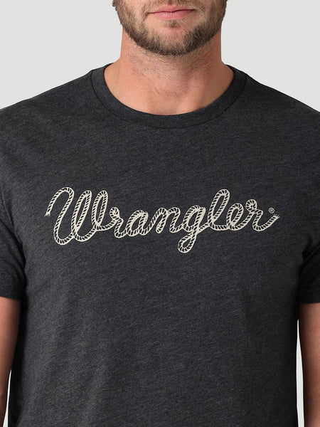 Wrangler Mens Rope Logo S/S Tee – Limestone Clothing